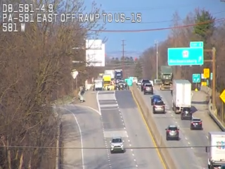 Crash shuts down part of Route 581 in Cumberland County