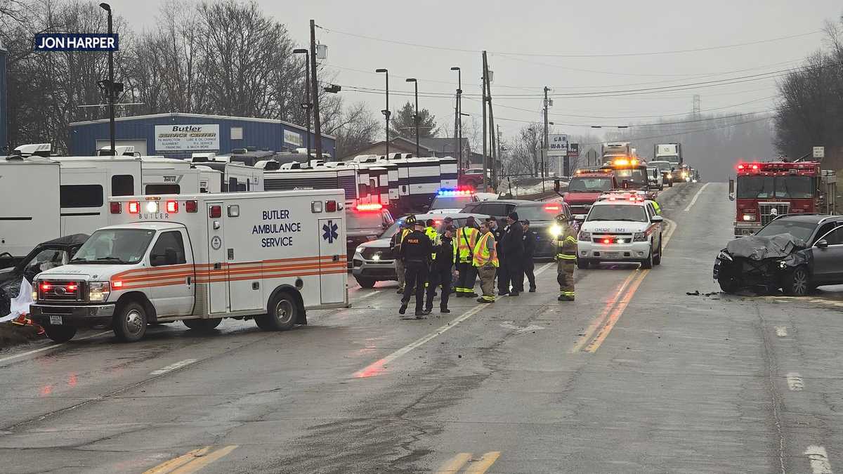 Butler County coroner called to crash on Route 8 in Pennsylvania