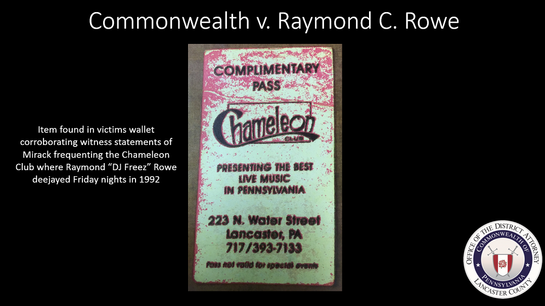 Prosecutors show evidence collected in case against Raymond 'DJ Freez' Rowe