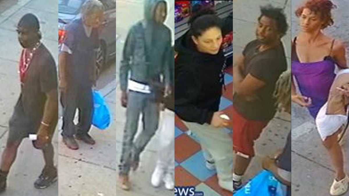 Boston police seeking 7 suspects in alleged armed robbery