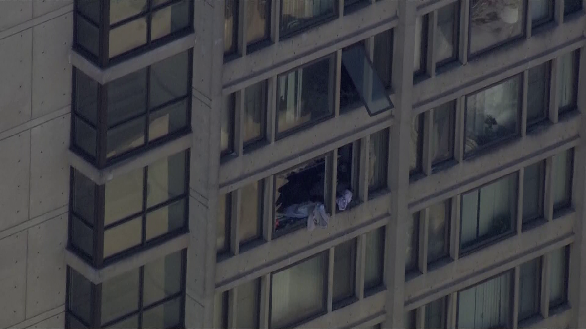 Death investigation at Boston high-rise apartment building