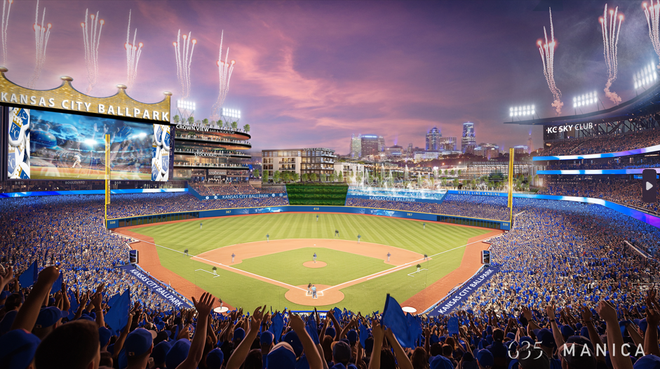 Kansas firm shares renderings of West Bottoms Royals stadium