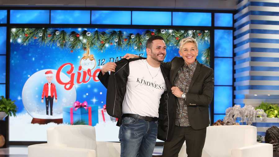 Ellen reunites with Orlando Pulse nightclub shooting survivor Tony Marrero