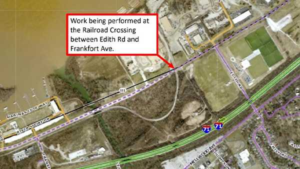 Stretch of River Road in Louisville to be closed this weekend