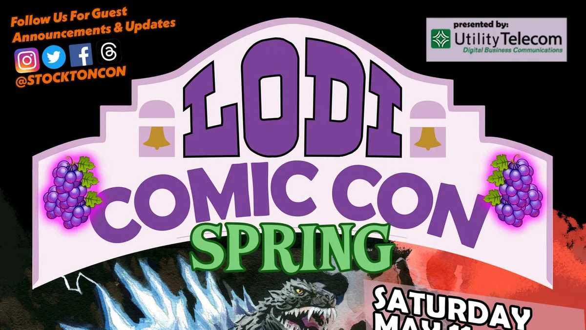Lodi Comic Con 2024 Spring this Saturday