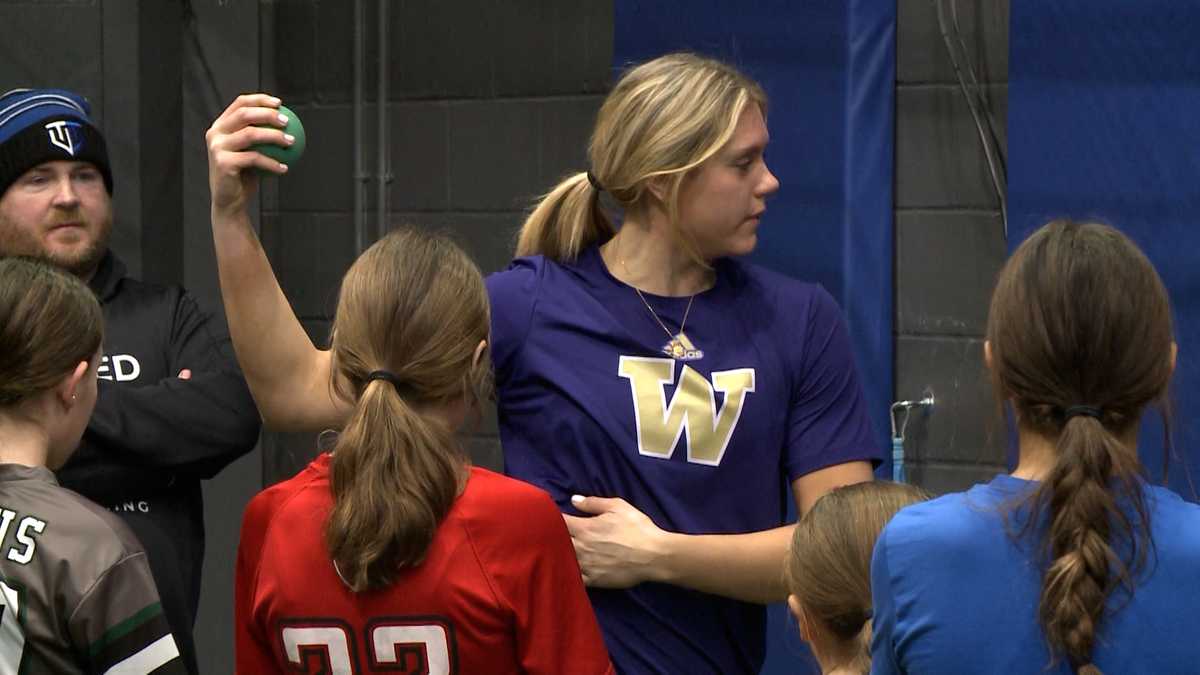 The gift of coaching: Ruby Meylan holds youth softball camp