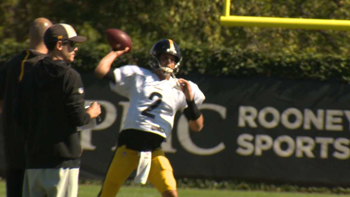 Steelers quarterback Mason Rudolph returns to practice after concussion