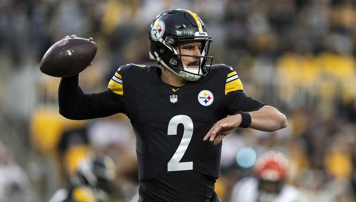 Mason Rudolph has turned into a pretty good backup plan for the Steelers