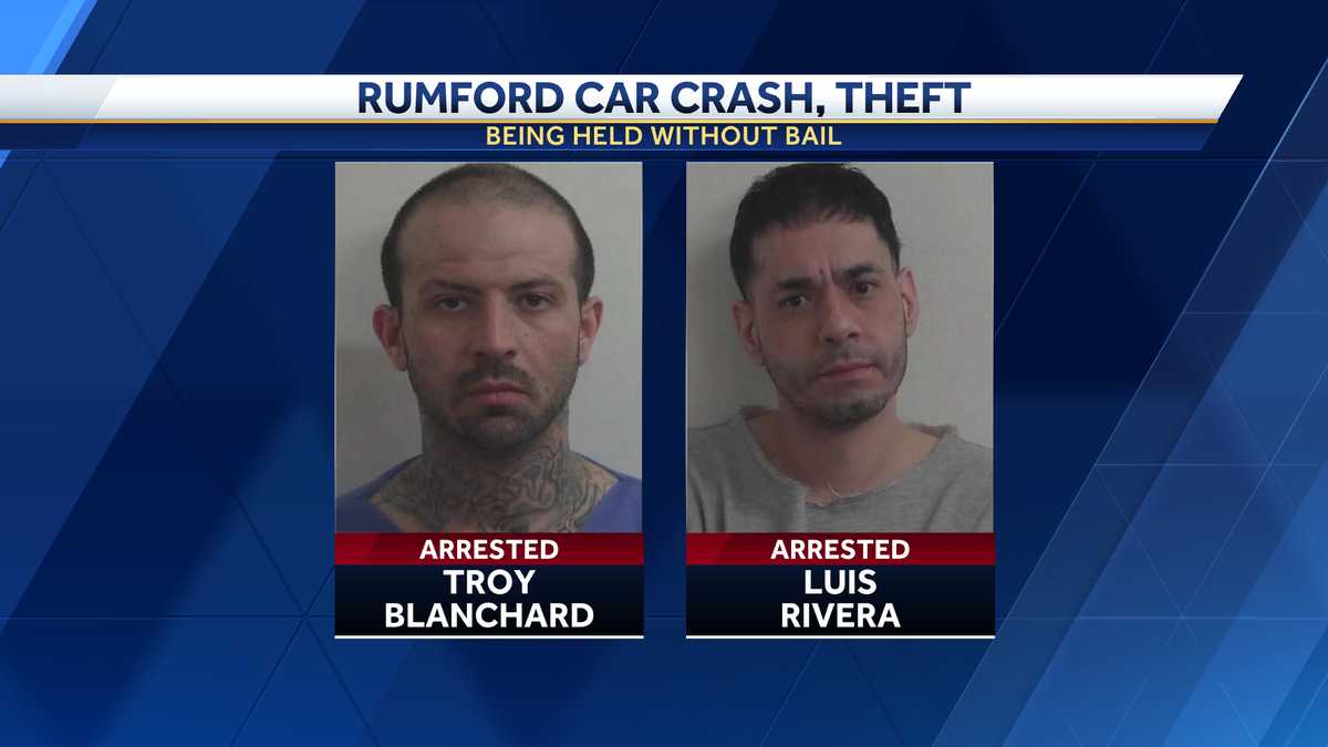 Pair of 'dangerous felons' arrested in Rumford after alleged car theft ...