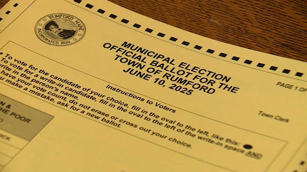 Oxford County, Maine, municipal election results: June 10, 2025