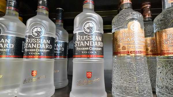 Liquor stores in the Louisville are pulling Russian products from shelves