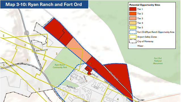 Monterey encourages housing in Fort Ord and Ryan Ranch