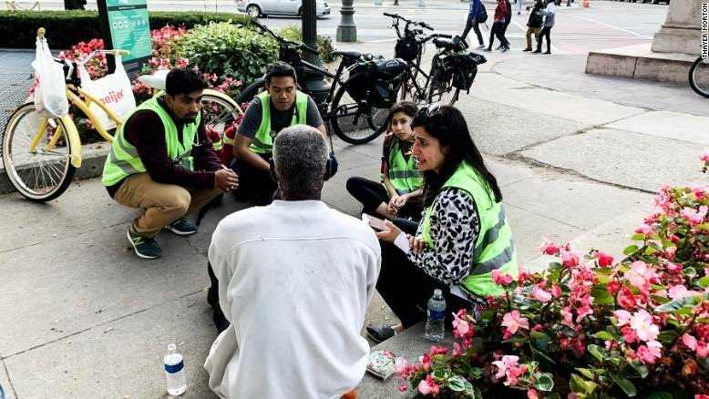 'Serving our purpose': Medical students take to the streets to give ...