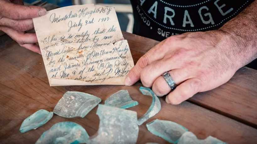 112-year-old letter found during renovations at New Jersey university