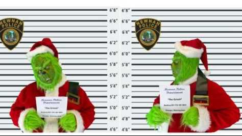 Georgia: Police department says they've captured the Grinch