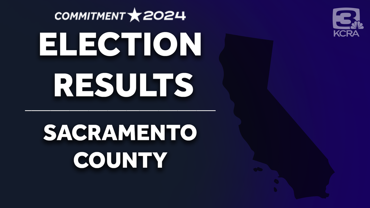 California 2024 General Election | Sacramento County results