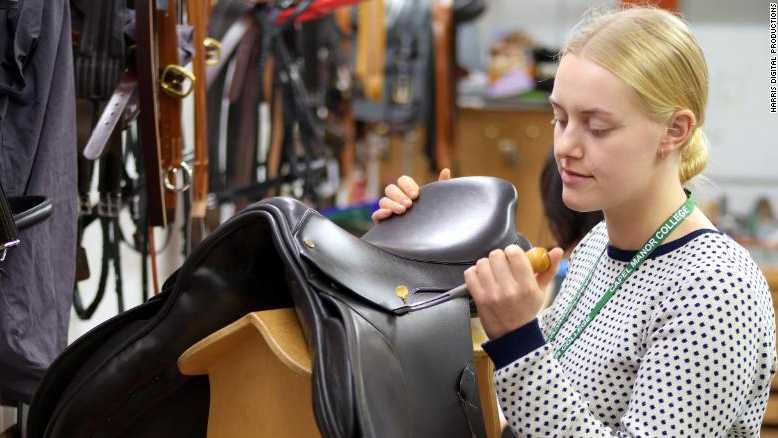 The intricacies of saddle-making