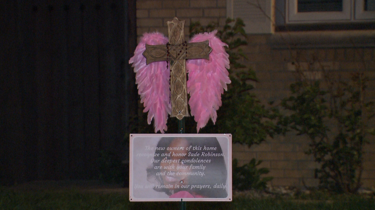 New memorial outside home at center of first date murder
