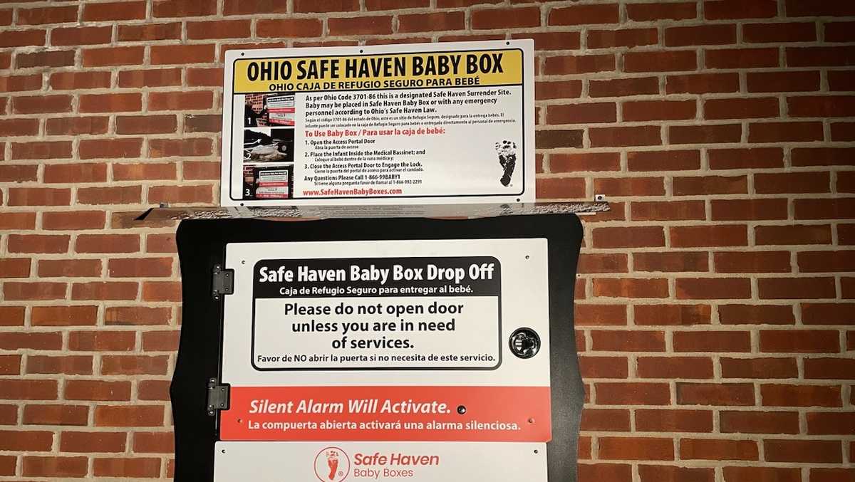 Baby girl dropped off in Safe Haven Baby Box at Lebanon fire station