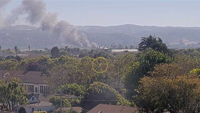 California structure fire extinguished, cause under investigation
