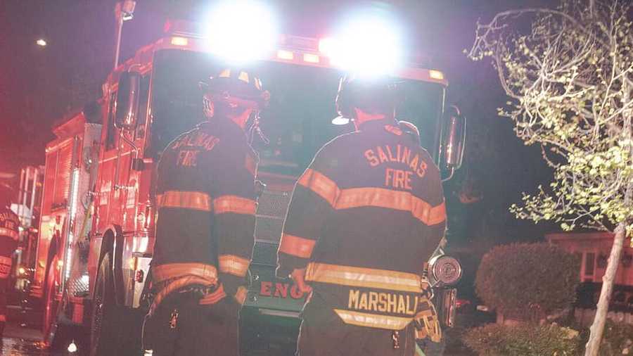9 pets rescued from Salinas house fire, 1 firefighter injured