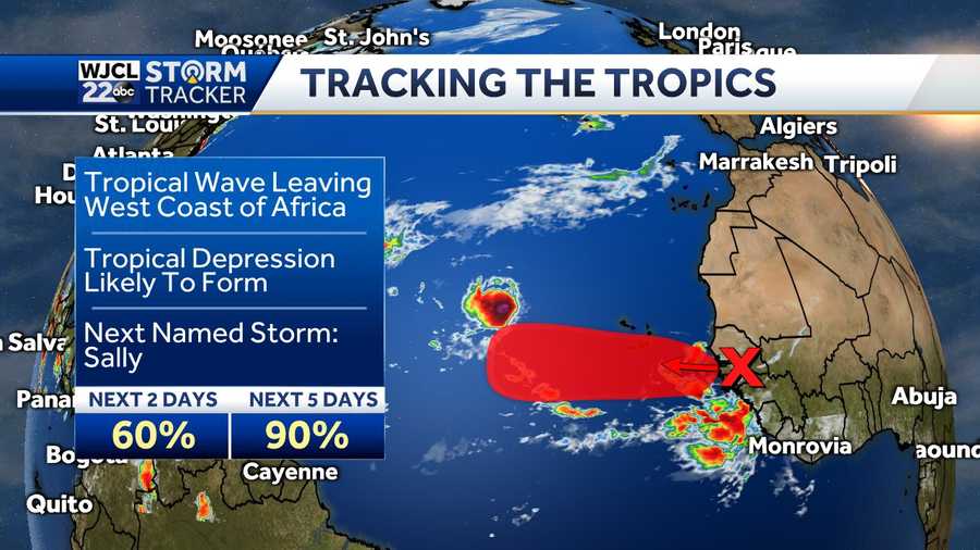 The tropics remain active with 5 areas of development as peak hurricane ...