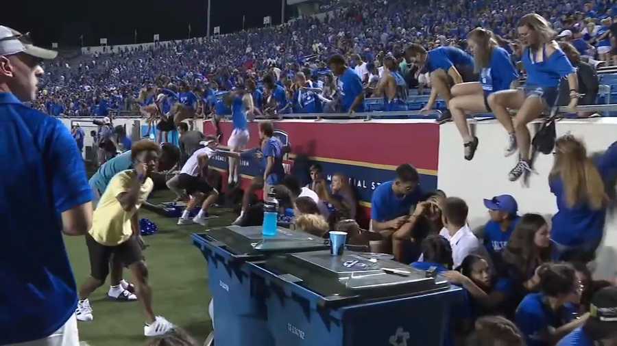 Fight at Arkansas football game prompts stadium evacuation