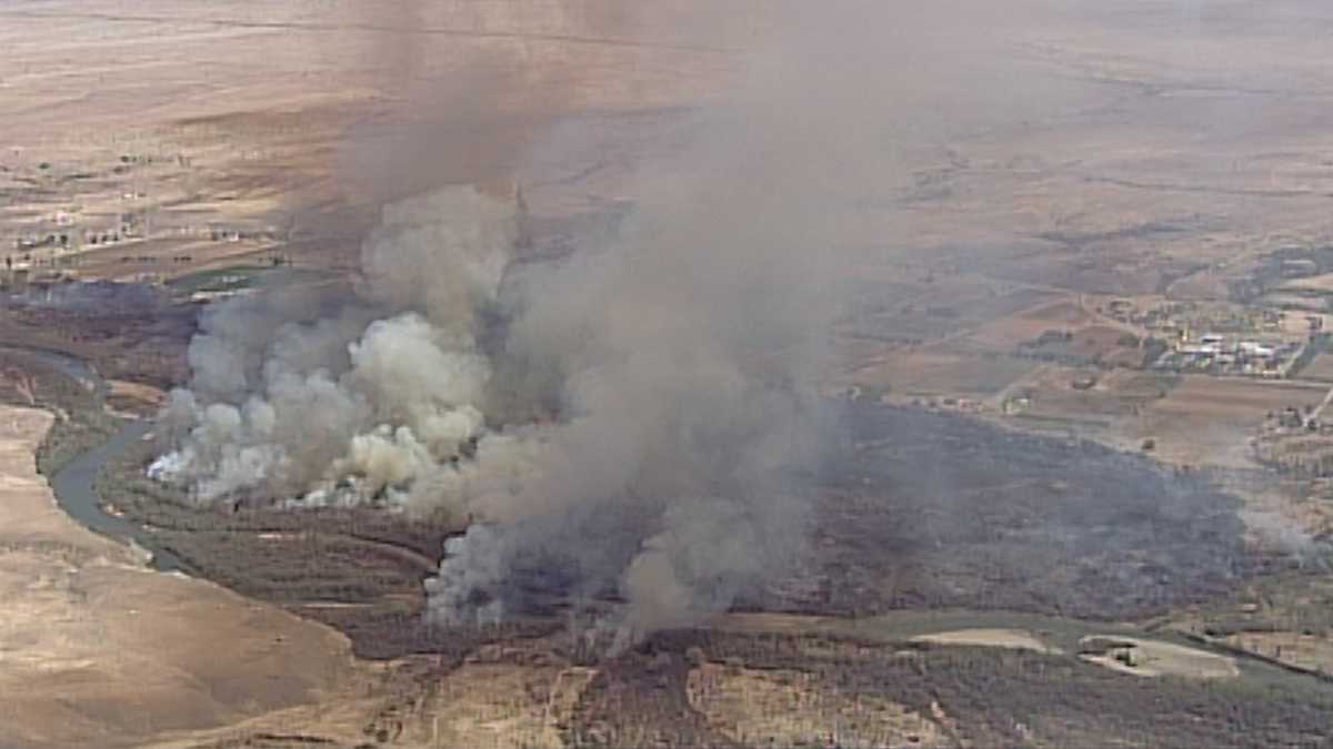 Salt Creek Fire Reaches 50 Percent Containment