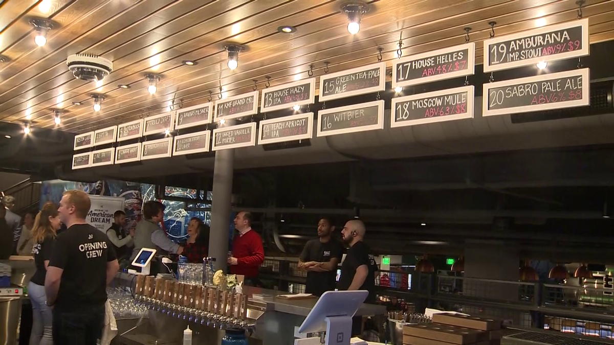 First look: New Sam Adams tap room next to Faneuil Hall