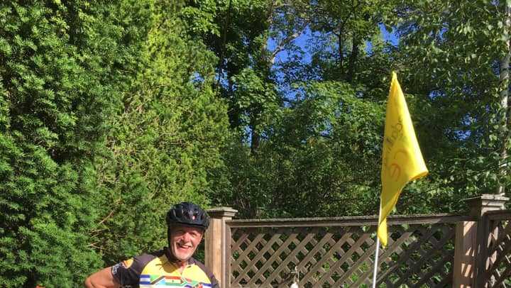 Mass. man biking across country to raise awareness about homelessness