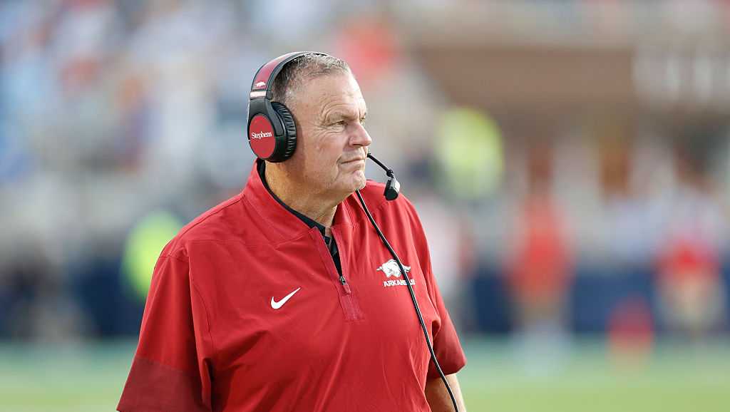Razorbacks fire Sam Pittman, name Bobby Petrino interim coach