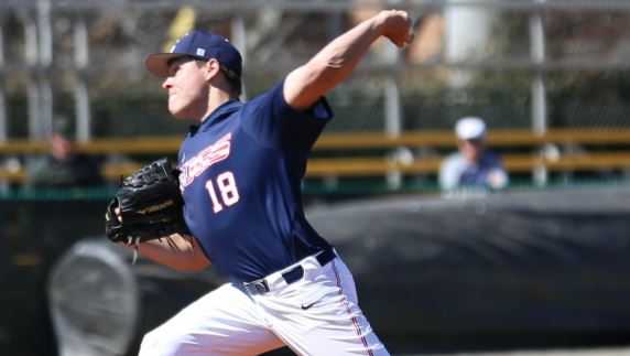 Samford pitcher Sam Strickland named the SoCon Freshman of the Year