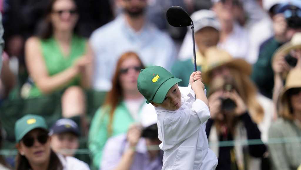 Jordan Spieth's 3-year-old son, Sammy, was among the kids who stole the ...