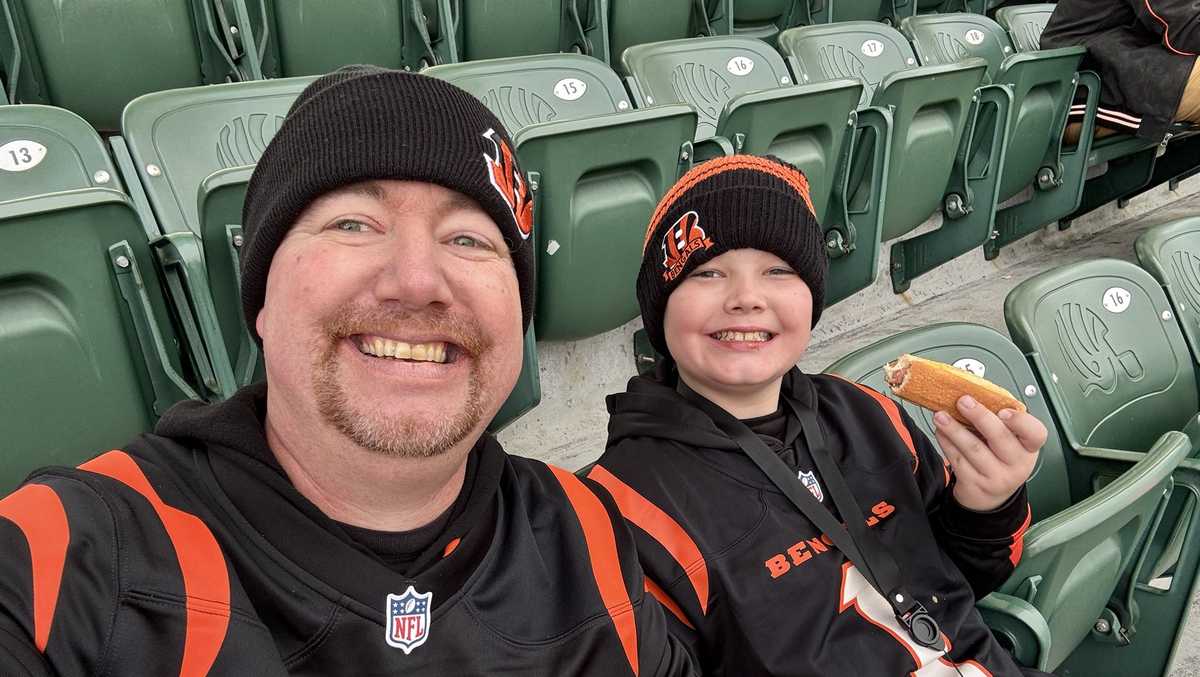Father, son share NFL game day experience after viral video
