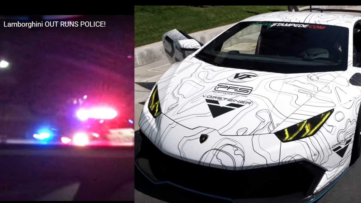Sand City cops 'chase' Lamborghini in YouTube video