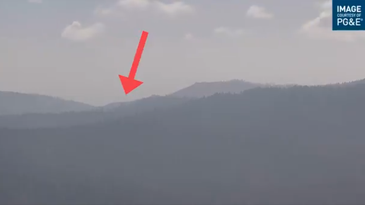 Fire burns inside CZU Lightning Complex burn scar