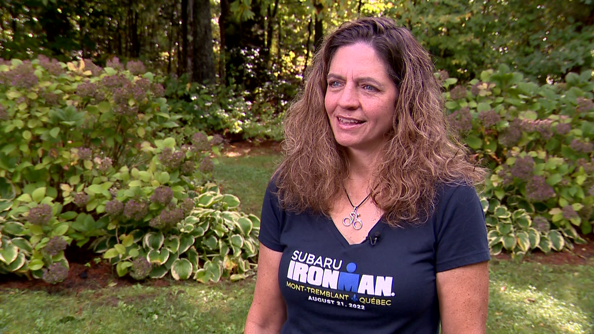 Triathlete achieves her goal after doctor discovers brain aneurysm
