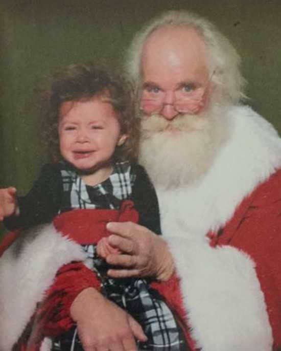 Santa's not always a favorite