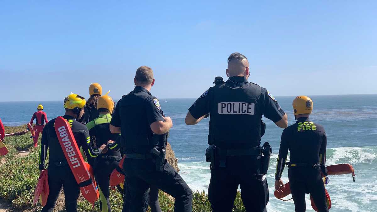 A 100-mph car chase in California ends with suspect driving over cliff and into the Pacific Ocean