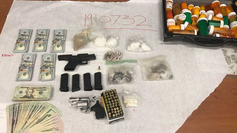 Hundreds Of Grams Of Drugs Thousands Of Pills Seized During Santa Cruz