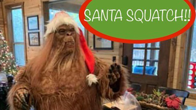 'Santa Squatch' provides unique Christmas fun in Oklahoma
