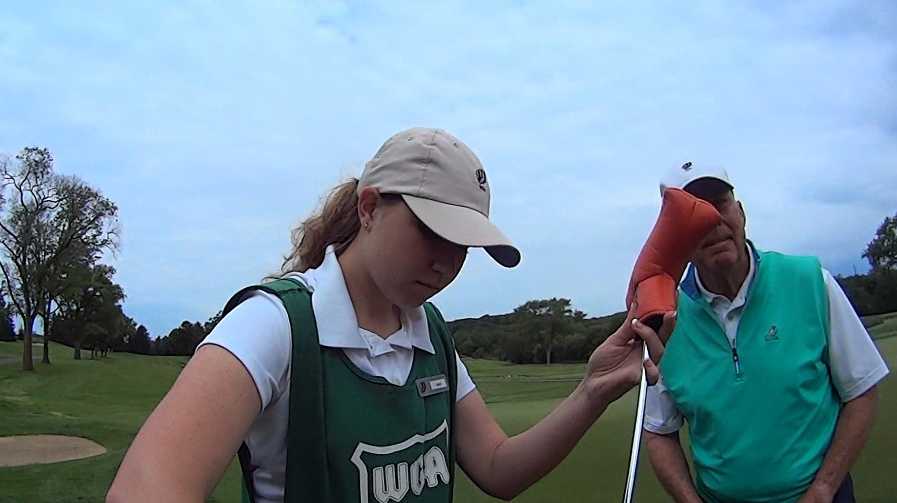 High school caddy getting full scholarship to the University of Wisconsin