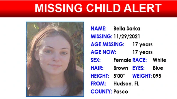 Florida Missing Child Alert issued for 17-year-old girl