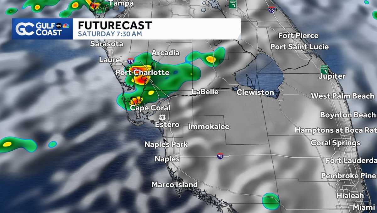 Gulf Coast Weather Impact Day: Scattered rain moving in for the Fourth ...