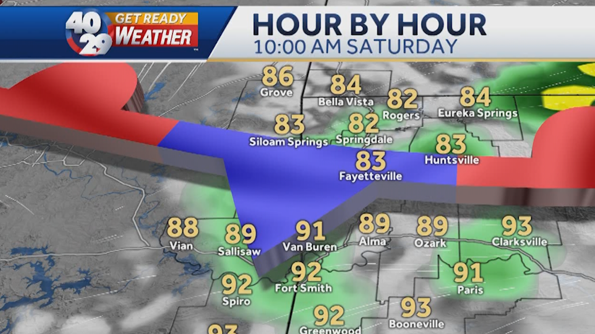 SEVERE NIGHT: Strong thunderstorms possible