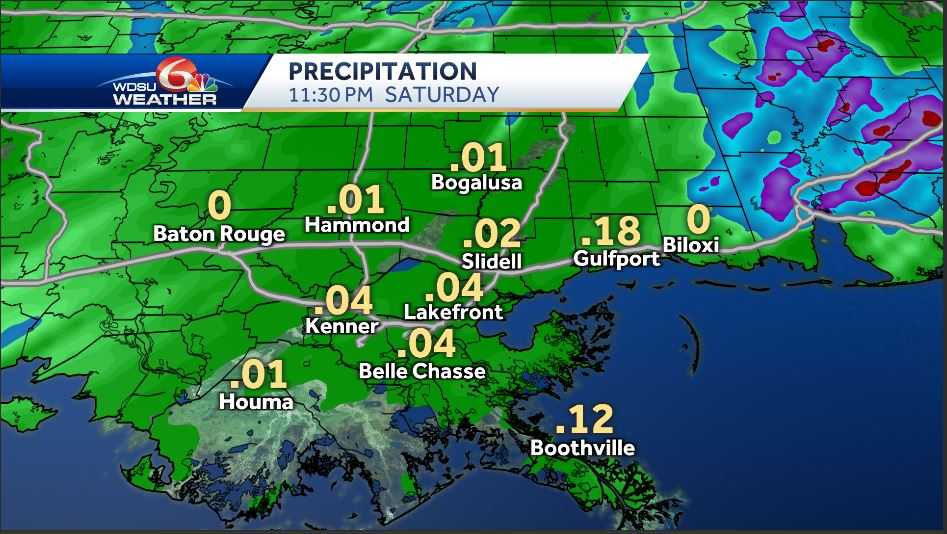 Sunny and Warm Today, Saturday Rain and Storms