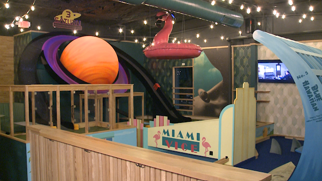 South Seas Tiki lounge in Butchertown opens new mini-golf course