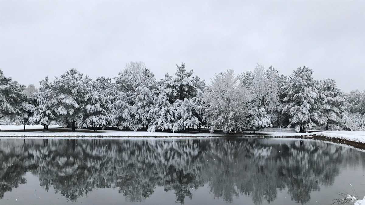 Viewers share pictures of Mississippi winter wonderland