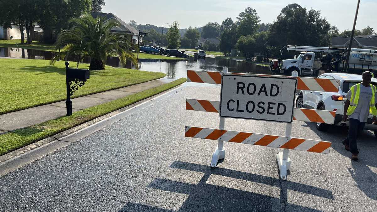 Savannah shuts down roads due to Ogeechee River flooding - WJCL
