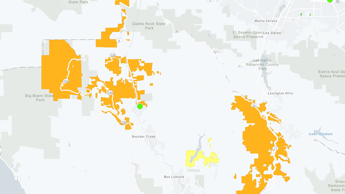Thousands without power across Central Coast